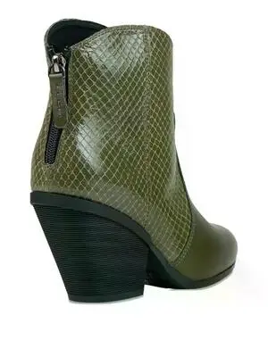 Hogan Leather Ankle Boots