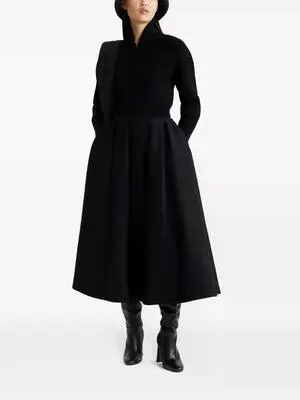 PATOU Pleated Midi Skirt