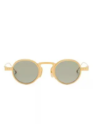 Thom Browne Round-frame Sunglasses - Gold