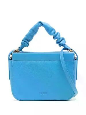 YU MEI Deerskin Scrunchie Vi Bag - Blue