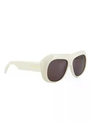 Palm Angels Round-frame Sunglasses - White