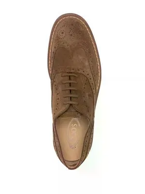 TOD'S Lace-up Suede Brogues