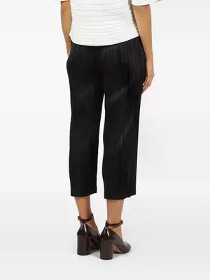 Issey Miyake Plissé Cropped Trousers