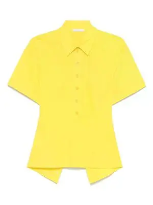 Patrizia Pepe Open-back Polo Top