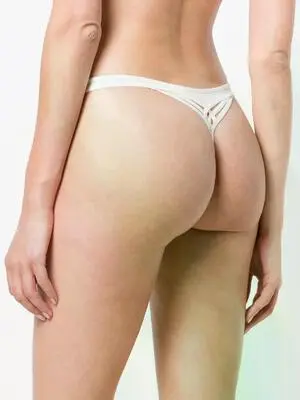 Marlies Dekkers Dame De Paris' Ivory 2 Cm Thong