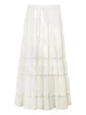 TWINSET Tiered Maxi Skirt