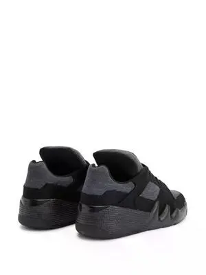GIUSEPPE ZANOTTI Talon Logo-patch Sneakers - Black