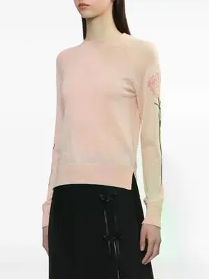 Simone Rocha Floral-motif Sweater