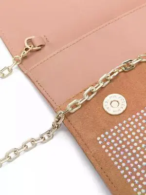 Patrizia Pepe Rhinestone-embellished Clutch Bag