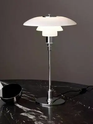 Louis Poulsen Ph 2/1 Brass Table Lamp