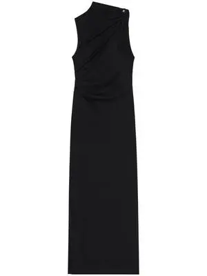 COURREGES Draped Dress - Black