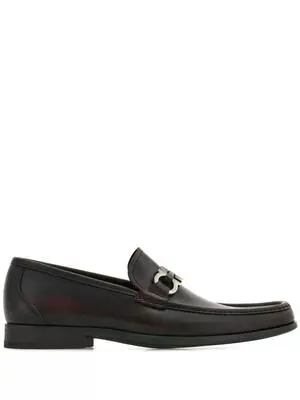 FERRAGAMO Gancini-plaque Loafers