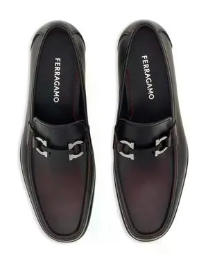 FERRAGAMO Gancini-plaque Loafers