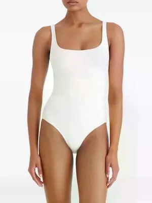ERES Asia Striped-panel Swimsuit - White