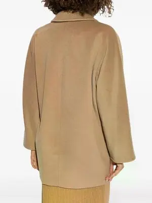 Max Mara Rebus Double-breasted Coat - Brown