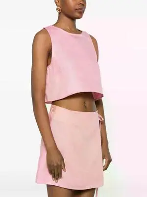 Asceno Kobe Crop Top - Pink
