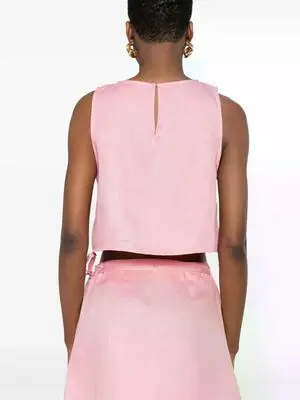 Asceno Kobe Crop Top - Pink