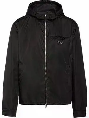 Prada Re-nylon Hooded Blouson Jacket