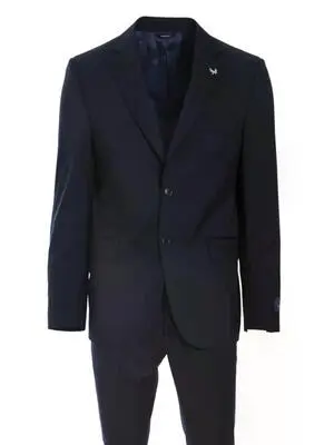 TOMBOLINI Virgin Wool Suit - Blue