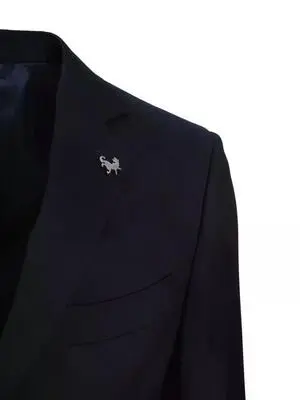 TOMBOLINI Virgin Wool Suit - Blue