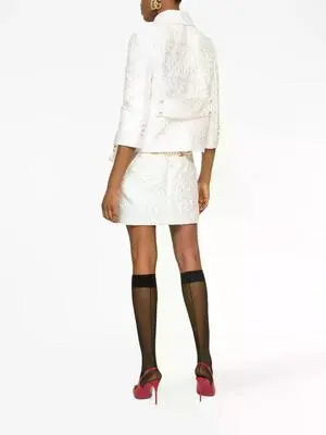 Dolce & Gabbana Brocade Rounded-collar Jacket
