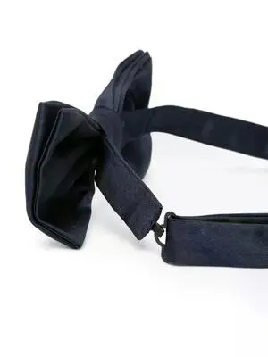 Corneliani Silk Bow Tie - Black