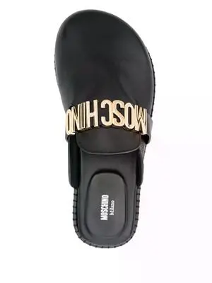 Moschino Logo-plaque Sandals
