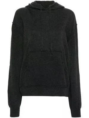 MAISON MARGIELA Four-stitch Logo Wool Blend Hoodie