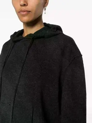 MAISON MARGIELA Four-stitch Logo Wool Blend Hoodie