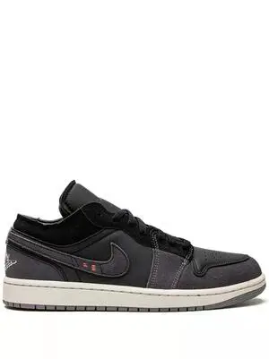 JORDAN Air 1 Low Se Craft Sneakers - Black