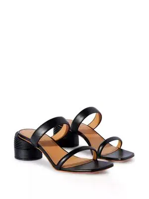 Off-White Nappa Leather Double-strap Sandals