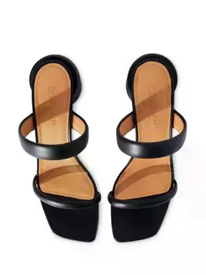 Off-White Nappa Leather Double-strap Sandals