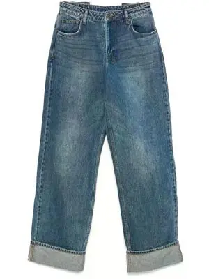 Ksubi Low Rider Cuffed Aged Jeans