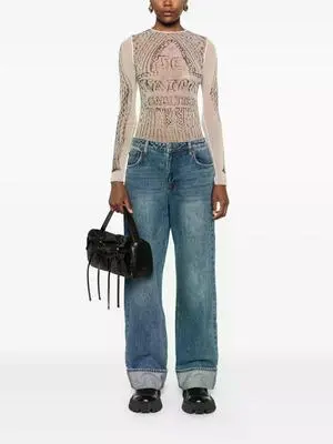 Ksubi Low Rider Cuffed Aged Jeans