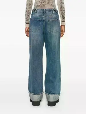 Ksubi Low Rider Cuffed Aged Jeans