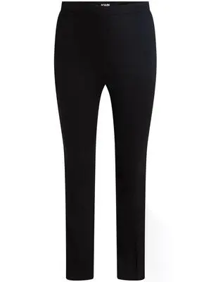 Karl Lagerfeld Logo-stripe Trousers - Black