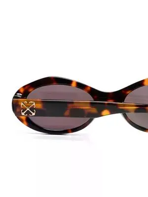 Off-White Edison Sunglasses - Brown