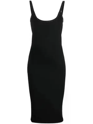 Alexander Wang Crystal-embellished Jersey Dress