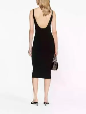Alexander Wang Crystal-embellished Jersey Dress
