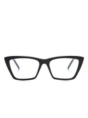 Saint Laurent Mica Thin Glasses - Black