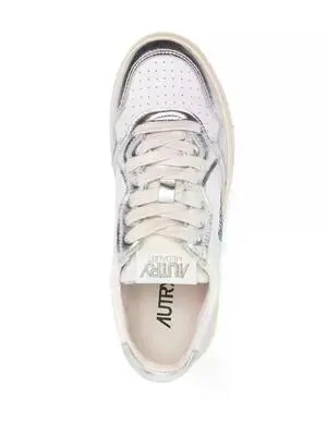 AUTRY Medalist Low Bicolor Sneakers - White