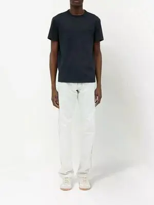MAISON MARGIELA Numeric Logo-embroidered T-shirt - Grey