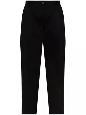 Maison Kitsuné Straight-leg Trousers - Black