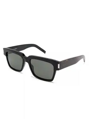 Saint Laurent Square-frame Sunglasses - Black