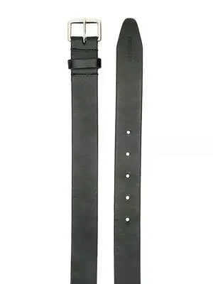 Dsquared2 Leather Belt With Silver-tone Buckle