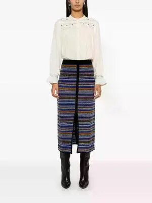 Ba&sh Flame Midi Skirt