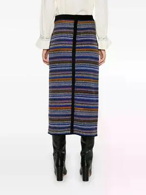 Ba&sh Flame Midi Skirt