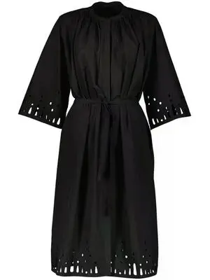YVES SALOMON Poplin Midi Dress