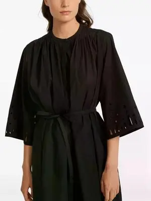 YVES SALOMON Poplin Midi Dress