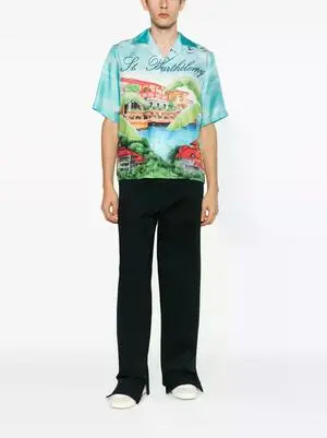 Palm Angels Straight-leg Tailored Trousers